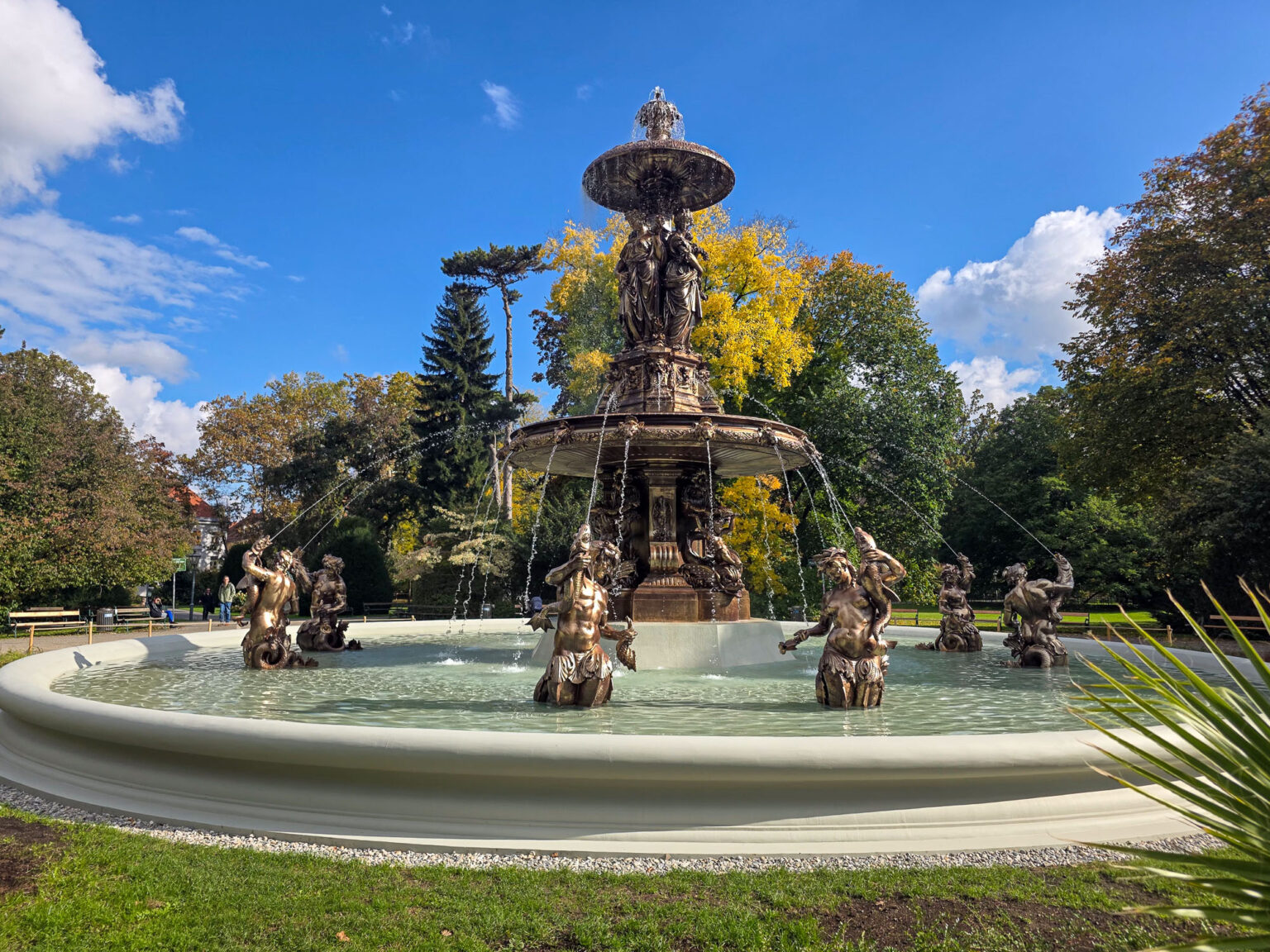 Stadtparkbrunnen - ein Spaziergang durch Geschichte » stadt-graz.at